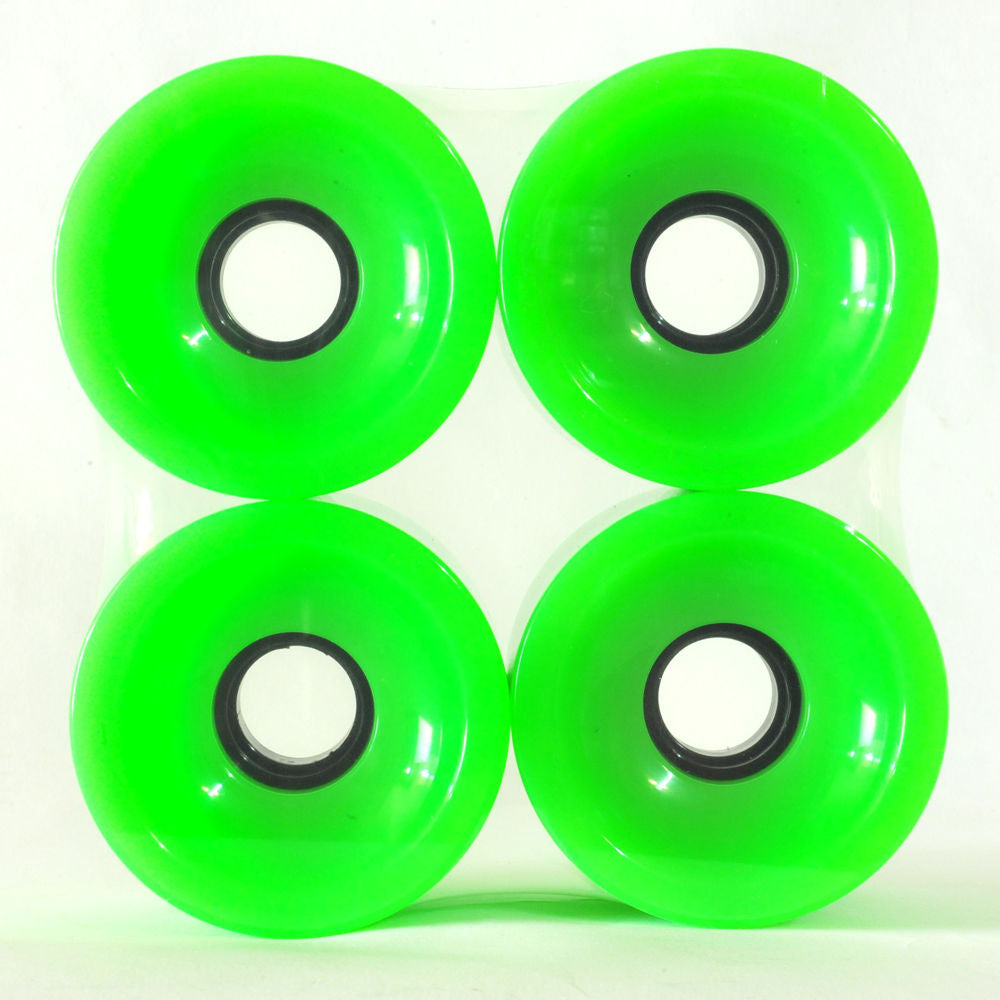 BLANK CRUISER NEON GREEN 70MM 78A (Set of 4) – EOS Surf Shop